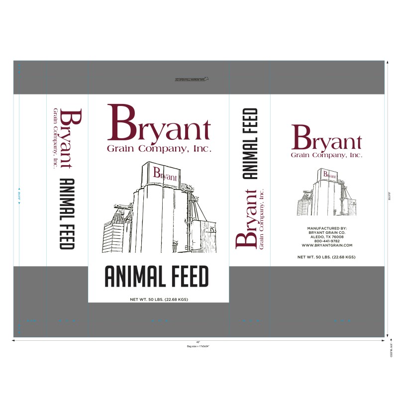 16% Sheep Goat Pellet-Medicated – Bryant Grain Company – Aledo, Texas